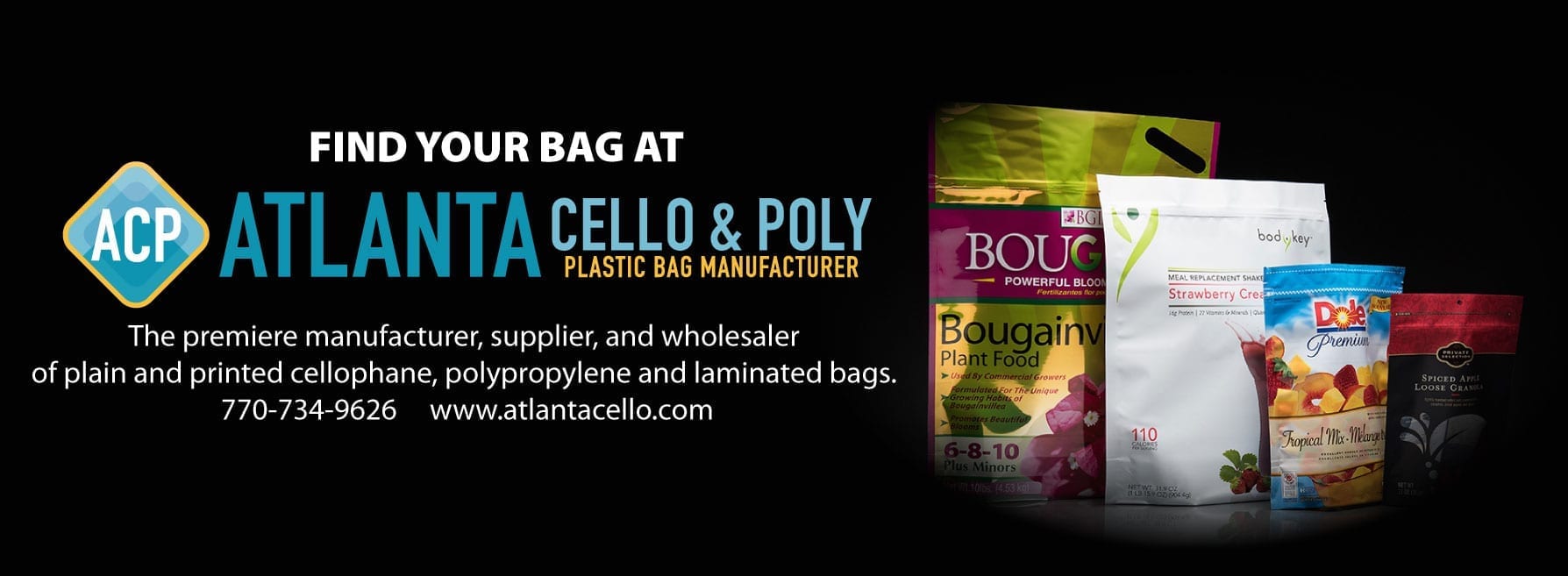 Atlanta Cello and Poly, Best Custom Print Bags in any Quantity